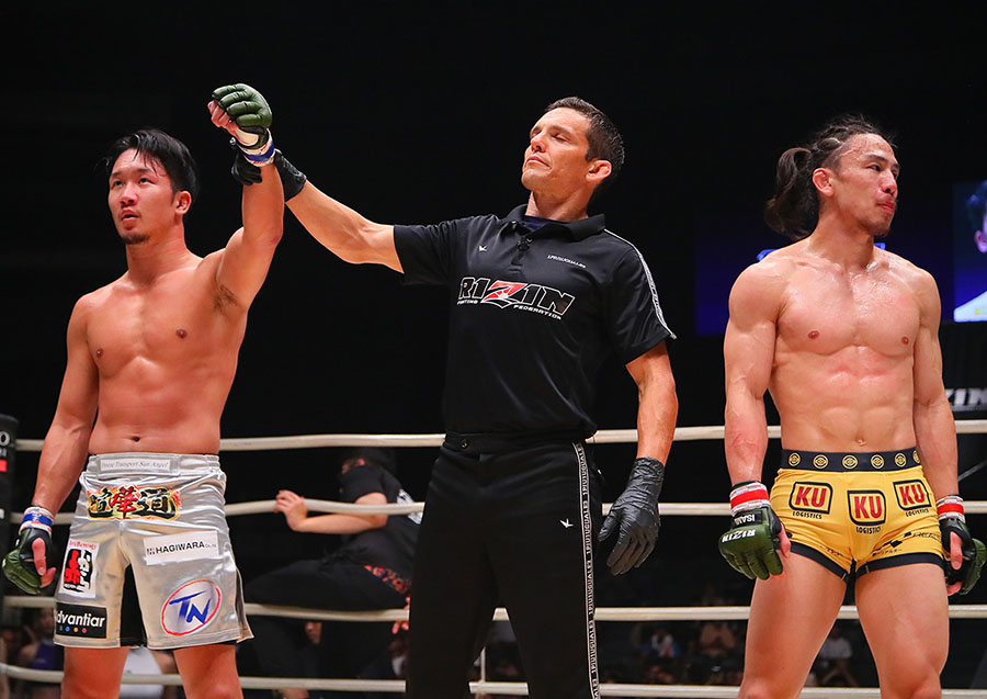 Mikuru Asakura outstrikes Yusuke Yachi at Rizin 17 | Asian MMA