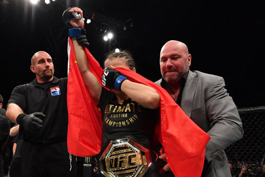 Weili Zhang wins UFC bantamweight belt | Asian MMA
