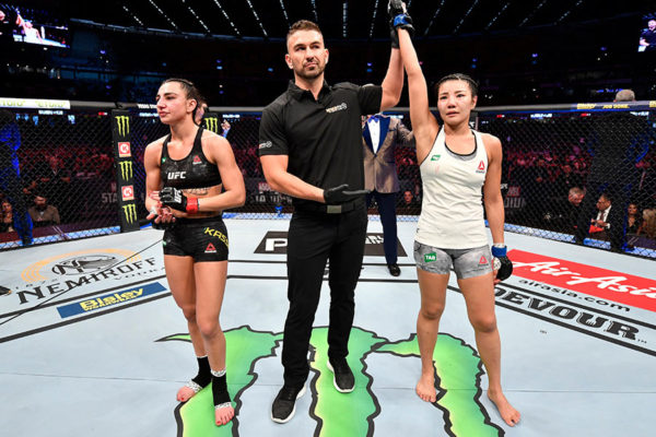 Kim Ji Yeon stops Nadia Kassem at UFC 243 | Asian MMA