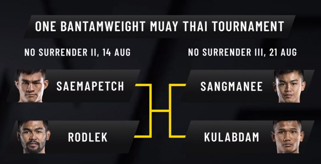 ONE Championship announces bantamweight Muay Thai tournament | Asian MMA