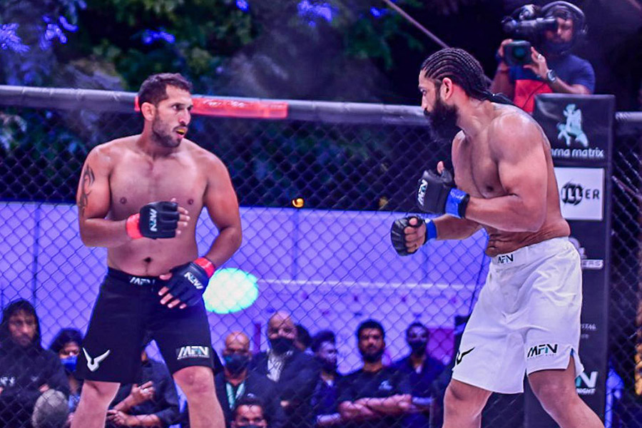 Pawan Mann wina at Matrix Fight Night 5 | Asian MMA