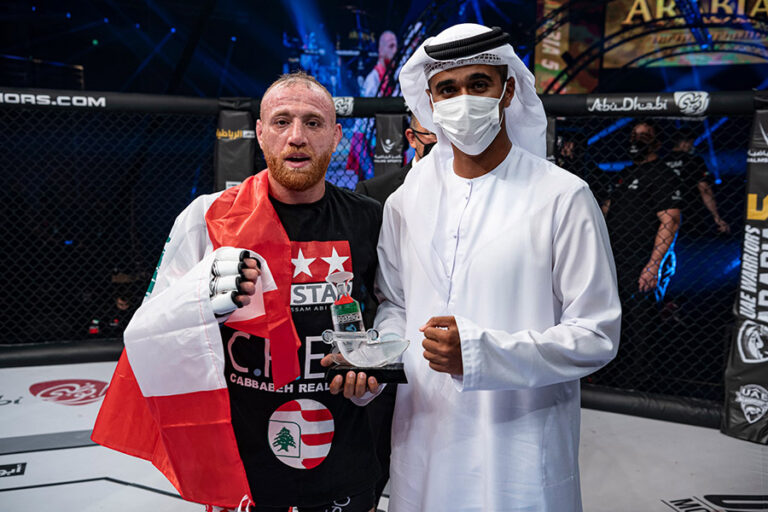 Youssef Ghrairi squeezes past Hussein Salem at UAE Warriors 23 | Asian MMA