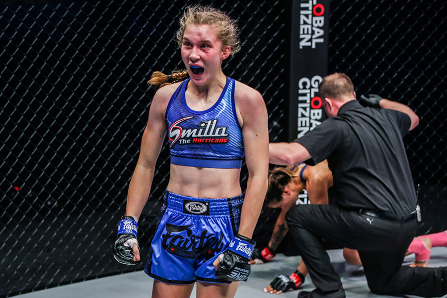 Smilla Sundell says she is inspired by Stamp Fairtex | Asian MMA