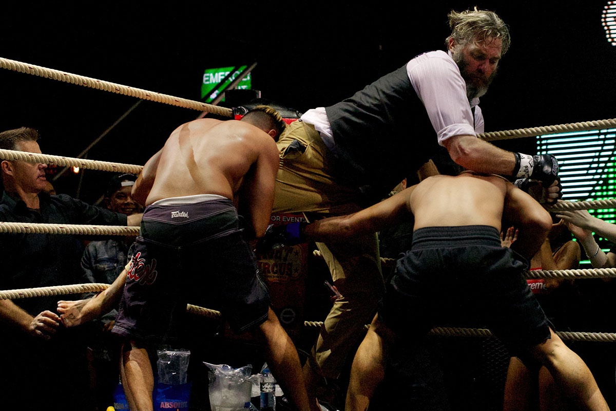 MMA Promoter Gets Beaten By Two Men Asian MMA