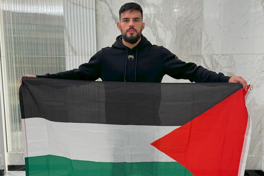 Nasrat Haqparast: ‘I dedicate this victory to Palestine’! | Asian MMA